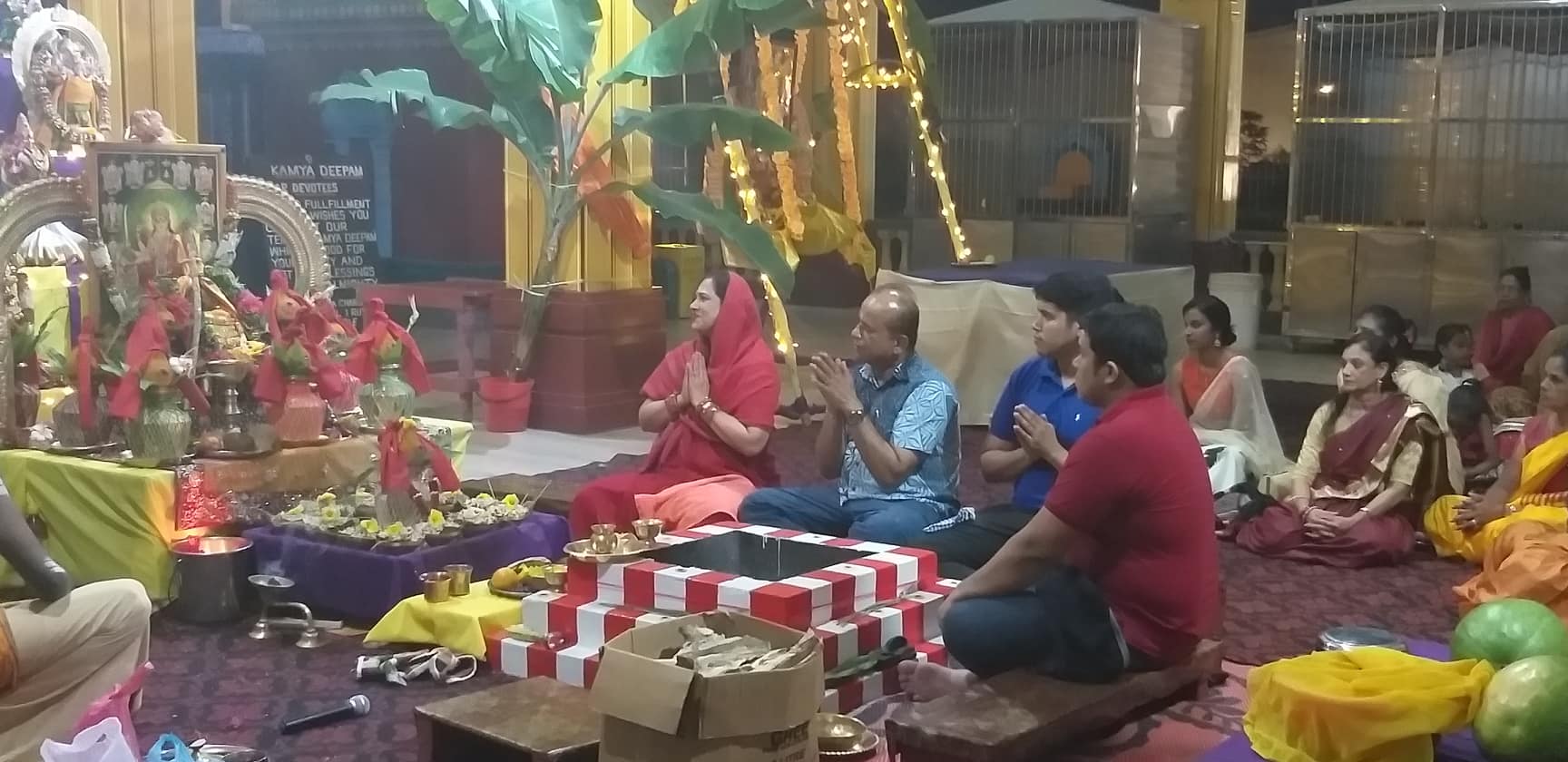 Navratri Pooja – Day 1 @Sri Siva Subramaniya Swami Temple - SANGAM FIJI