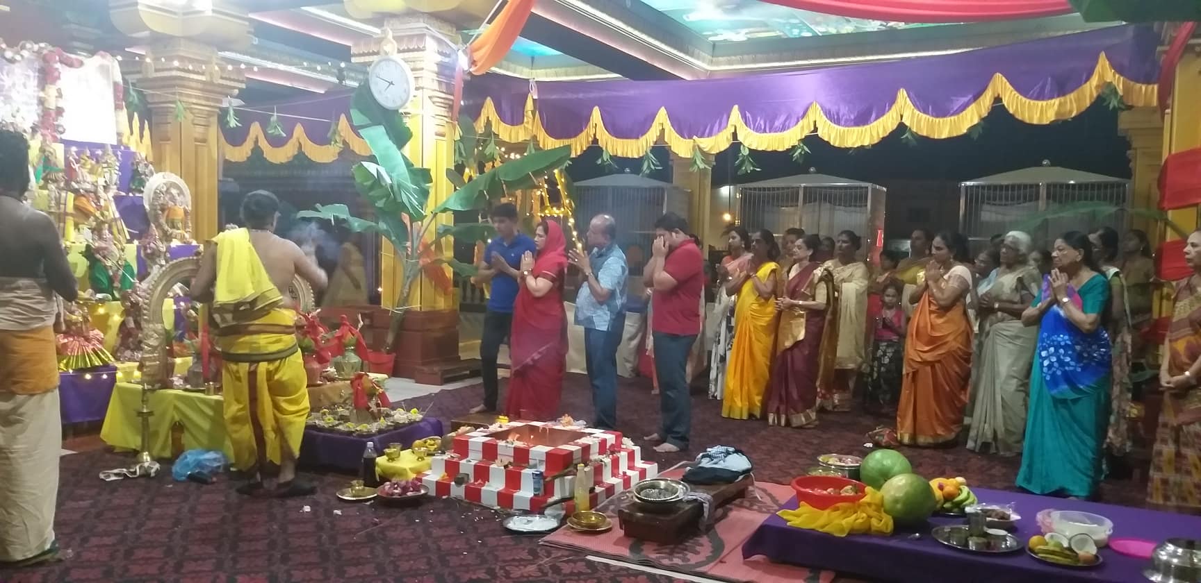 Navratri Pooja – Day 1 @Sri Siva Subramaniya Swami Temple - SANGAM FIJI