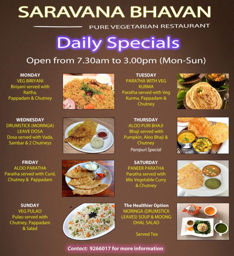 SARAVANA BHAVAN PURE VEGETARIAN RESTAURANT - SANGAM FIJI